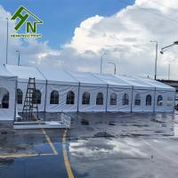 China TUV ISO Approved Antibacterial 10 By 20 Tent Canopy With Clear Walls for sale