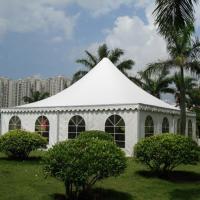 China Outdoor 5x5 Pagoda Trade Show Tent UV Resistant Party Canopy Marquee for sale