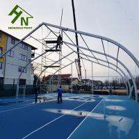 China 30x20 Anodized Surface Curved Event Tent Durable Outdoor Tennis Court for sale
