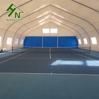 China 18x36m Double Layers Cover Outdoor Tennis Court Curved Event Marquee for sale