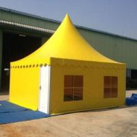 China Garden 3x3m Gazebo Party Tent Outdoor Fire Retardant B1 Aluminum Frame for sale
