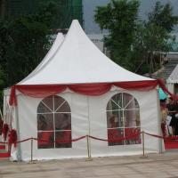 China Garden 3x3m Gazebo Party Tent Outdoor Fire Retardant B1 Aluminum Frame for sale