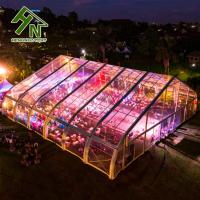China Heart Shape Heavy Duty Event Tent Wedding Arcum Structure Rubb Hall for sale