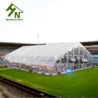 China 30x50m Arcum Canvas Party Tent Transparent PVC For Wedding Party for sale