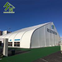 China Customized Curved Event Tent Large Modular Aluminum Structure For Outdoor Exhibition for sale