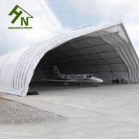 China 11.3m High Huge 40x50m Curved Event Tent Aircraft Helicopter Shelter for sale