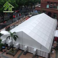 China 3m To 60m Wide Polygonal Tent Curved Outdoor Conference Venue Tents for sale