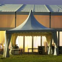 China Arabian Water Proof PVC Pagoda Tent 4x4m Canvas Garden Gazebo for sale