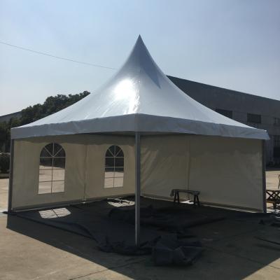 China Arabian Water Proof PVC Pagoda Tent 4x4m Canvas Garden Gazebo for sale
