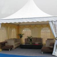 China Wind Resistant 8x8 Tent Outdoor Pagoda Wedding Party Gazebo Canopy for sale