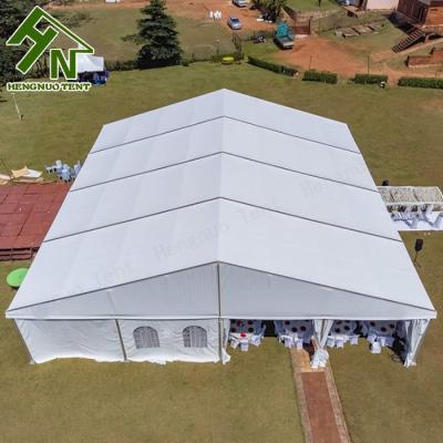 China 3m To 60m Wide Heavy Duty Marquee Tent Aluminum Structure Decorated Lining for sale