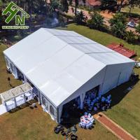 China 3m To 60m Wide Heavy Duty Marquee Tent Aluminum Structure Decorated Lining for sale