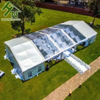 China 30x50m Large Anodized Aluminum Frame Tent With Waterproof Canvas for sale