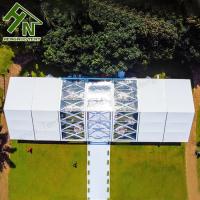 China 30x50 6061 Aluminum Frame Tent Windproof 300 People Clear Canopy Marquee for sale