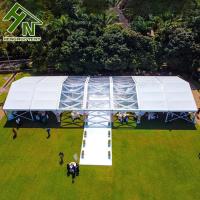 China 30x50 6061 Aluminum Frame Tent Windproof 300 People Clear Canopy Marquee for sale