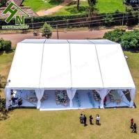 China White UV Resistant Wedding Glass Marquee Tent Party Flame Retardant for sale