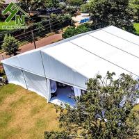 China 18x25m Inflaming Retarding Aluminum Frame Tent Temporary Industrial Canopy for sale