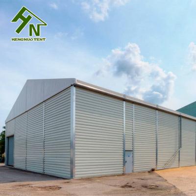 China 18x25m Inflaming Retarding Aluminum Frame Tent Temporary Industrial Canopy for sale