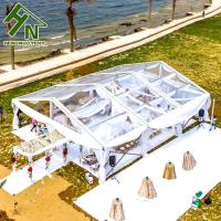 China Fire Retardant Clear Wedding Marquee 1500 Sqm Heavy Duty 10x20 Canopy With Sides for sale