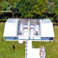 China Bespoke Aluminum Frame Tent Outdoor Catering Party Marquee 850gsm PVC for sale