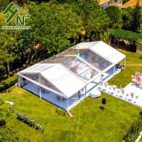 China Bespoke Aluminum Frame Tent Outdoor Catering Party Marquee 850gsm PVC for sale