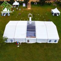 China 30x50 200 Person Tent Outdoor Lawn Party Decorated Lining Aluminum Alloy Structure for sale