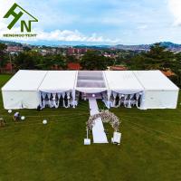 China 30x50 200 Person Tent Outdoor Lawn Party Decorated Lining Aluminum Alloy Structure for sale