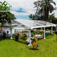 China Fire Retardant Clear Wedding Marquee 1500 Sqm Heavy Duty 10x20 Canopy With Sides for sale