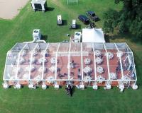 China Transparent Aluminum Frame Tent Fixation Way Wedding Marquee Tent for sale