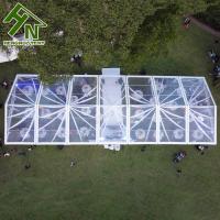 China Customized Waterproof PVC Clear Roof Marquee Tent 15x20 For Commercial Events for sale
