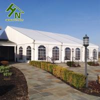 China Mandap Gala Marquee Tent High Space Utilization With Ceiling Decoration for sale