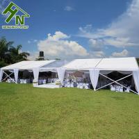 China Mandap Gala Marquee Tent High Space Utilization With Ceiling Decoration for sale