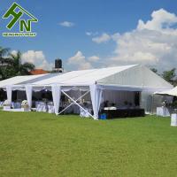 China Mandap Gala Marquee Tent High Space Utilization With Ceiling Decoration for sale