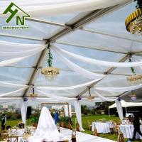 China 500 People PVC Canvas Outdoor Event Tents Rainproof 10x20 Party Tent for sale