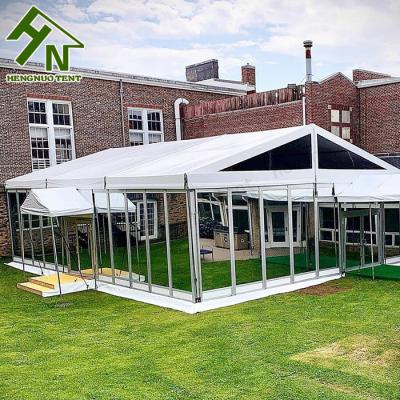 China Aluminum Side Wall Watertight Glass Marquee Tent For Outdoor Events Heavy Duty for sale