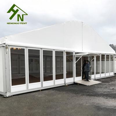 China UV Resistant Temporary Party Tent Building 15HW Hardness Strong Aluminium Structure for sale