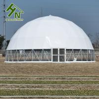 China 1000-5000 Seater Outdoor Used Giant Dome Tent PU leather cover Shelter for sale