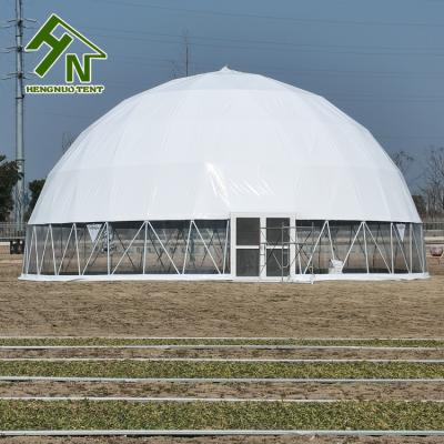 China 1000-5000 Seater Outdoor Used Giant Dome Tent PU leather cover Shelter for sale