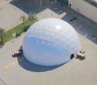China 1000-5000 Seater Outdoor Used Giant Dome Tent PU leather cover Shelter for sale
