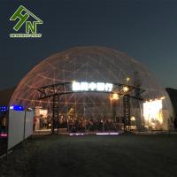 China SGS Certified Big Dome Tent Large Geodesic Event Shelter for sale