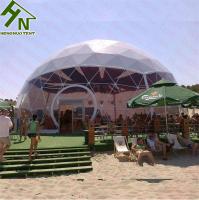 China Large capacity Geodesic Dome Tent For 1000 - 2000 seaters for sale