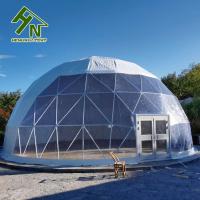 China Large capacity Geodesic Dome Tent For 1000 - 2000 seaters for sale