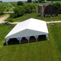 China SGS Certified 40*100ft Waterproof Garden Marquee Aluminum Frame 500 People Capacity for sale