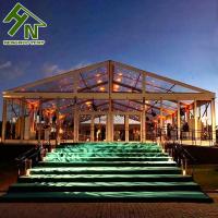 China PVC Top Luxury SGS Outdoor Aluminum Glass Marquee Tent For Catering Event for sale