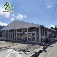 China Luxury Arcum Aluminum Structure Tent 4m High Outdoor Event White PVC Tent for sale