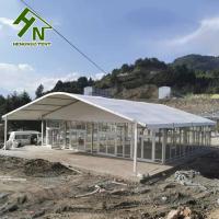 China Luxury Arcum Aluminum Structure Tent 4m High Outdoor Event White PVC Tent for sale