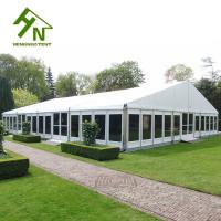 China 1000 People Large Outdoor 20x50 Party Tent Church Event With Glass Walls for sale