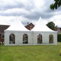 China 10 X 10 Ft Outdoor Pagoda Event Tent Garden Party PVC Side Walls for sale