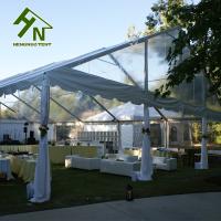 China Wedding Clearspan PVC Marquee Aluminum Frame Fire Proof Tent for sale