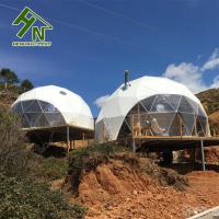 China Customized Size Cheap Outdoor Desert Geodesic Camping Dome Tent for sale